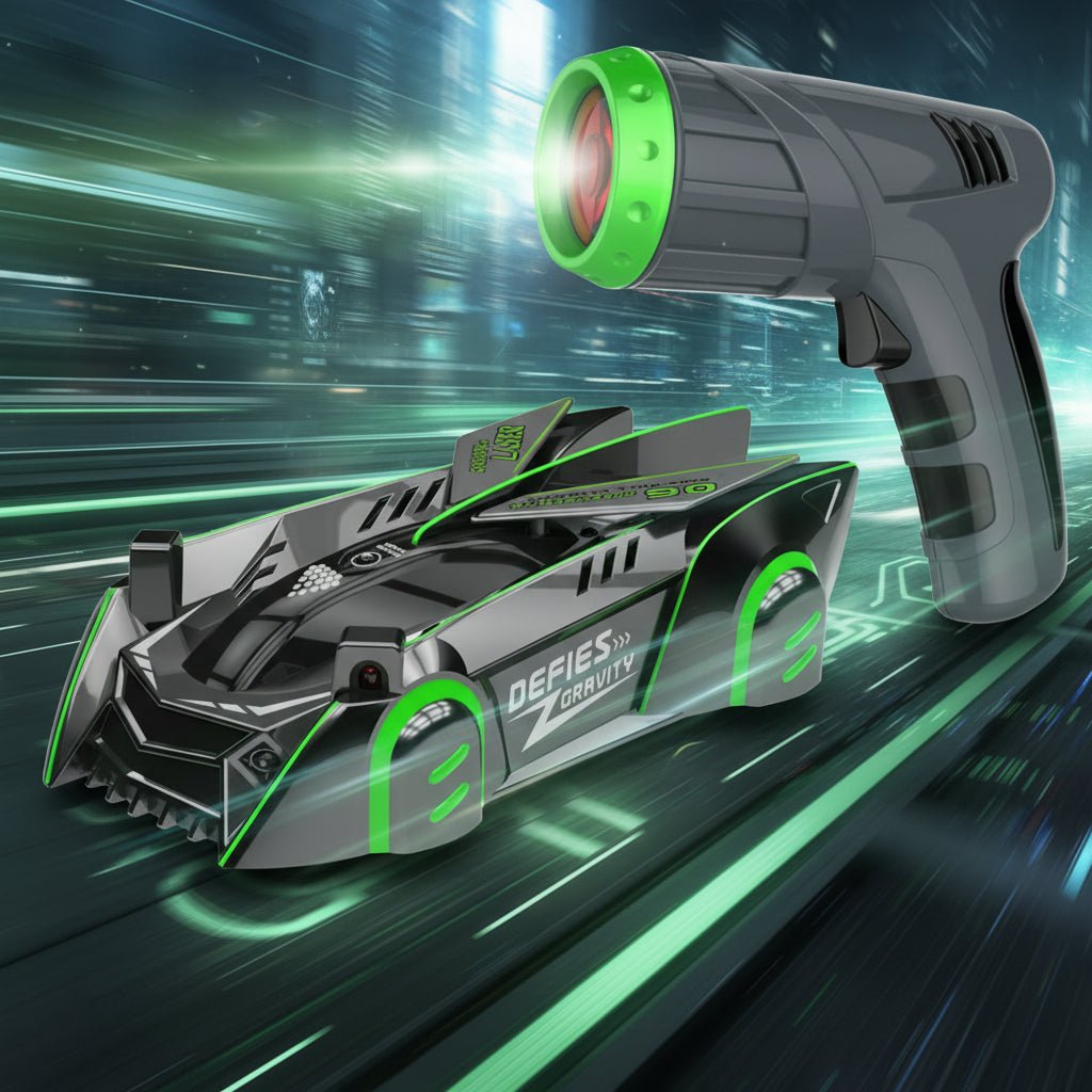 Remote Control Car Laser Guided Wall Climbing Toy Vehicle – VogeLuxe