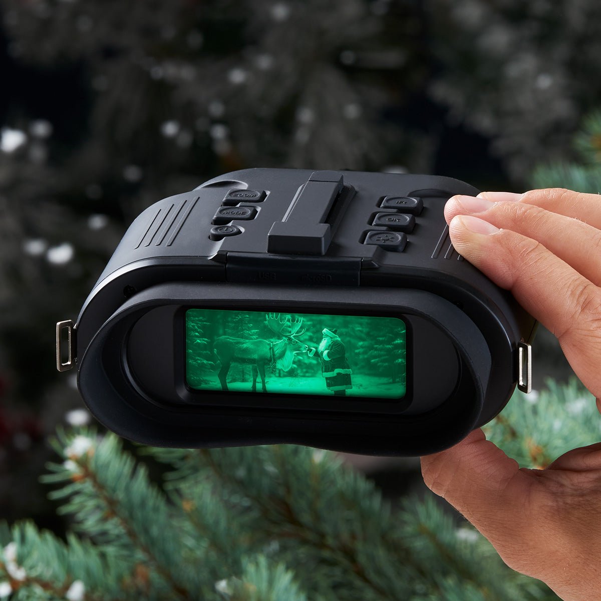 Night Vision Binoculars 7X Optical Zoom Infrared Day Night Use – VogeLuxe
