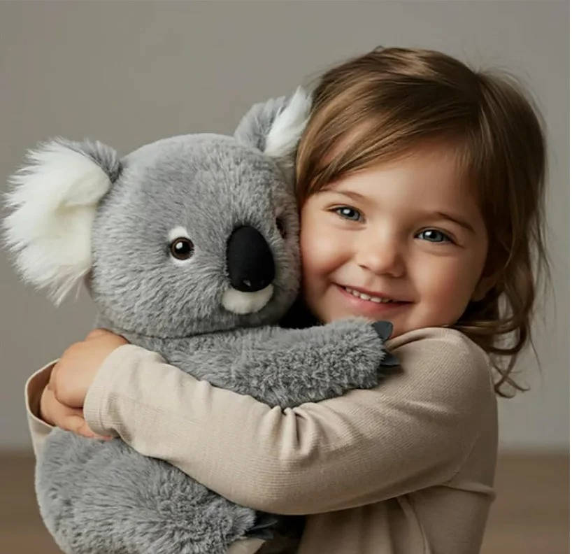 Weighted koala plush toy | Cuddly hug comfort – VogeLuxe
