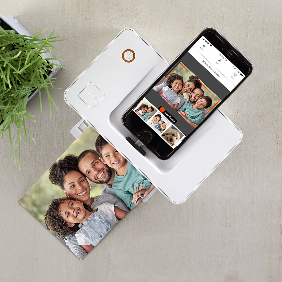Smartphone Photo Printer Wireless 4x6 Color Prints – VogeLuxe