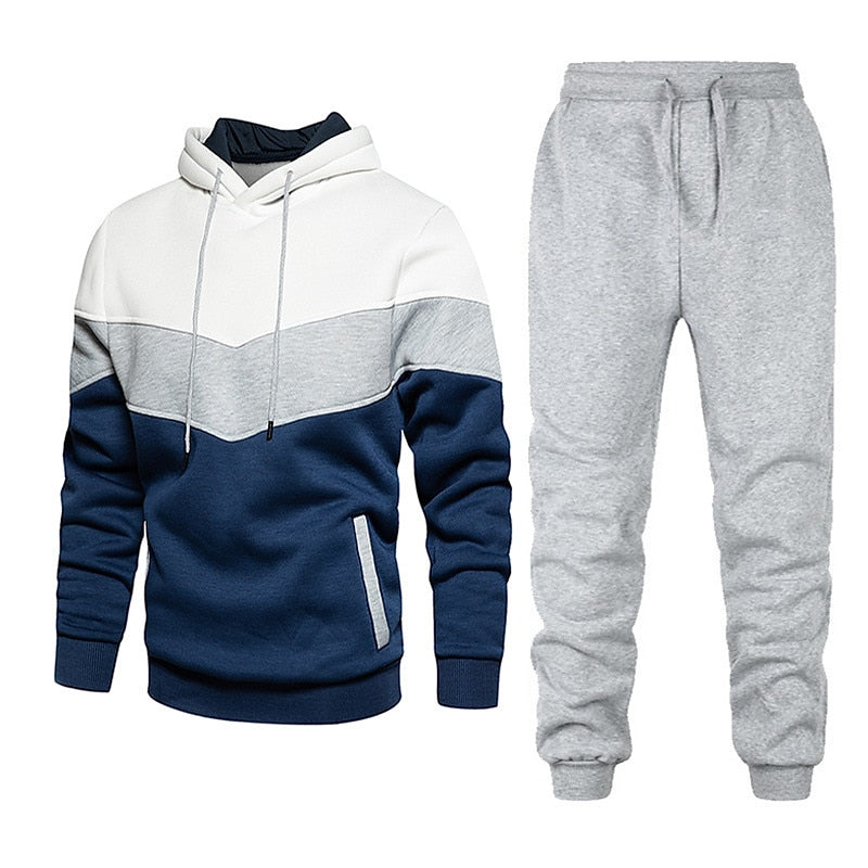 Men's Modern High-Quality Tracksuit with Trendy Design – VogeLuxe