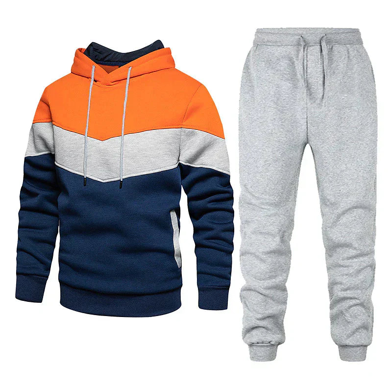 Men's Modern High-Quality Tracksuit with Trendy Design – VogeLuxe